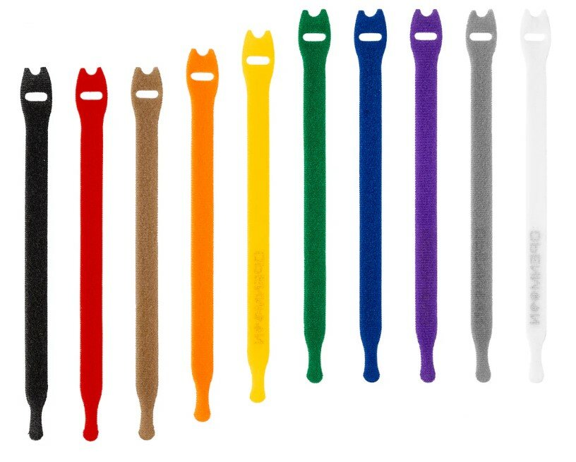 Комплект стяжек OPENMOON Nylon Cable Ties 10 шт. (Черный OSX01-BLA)