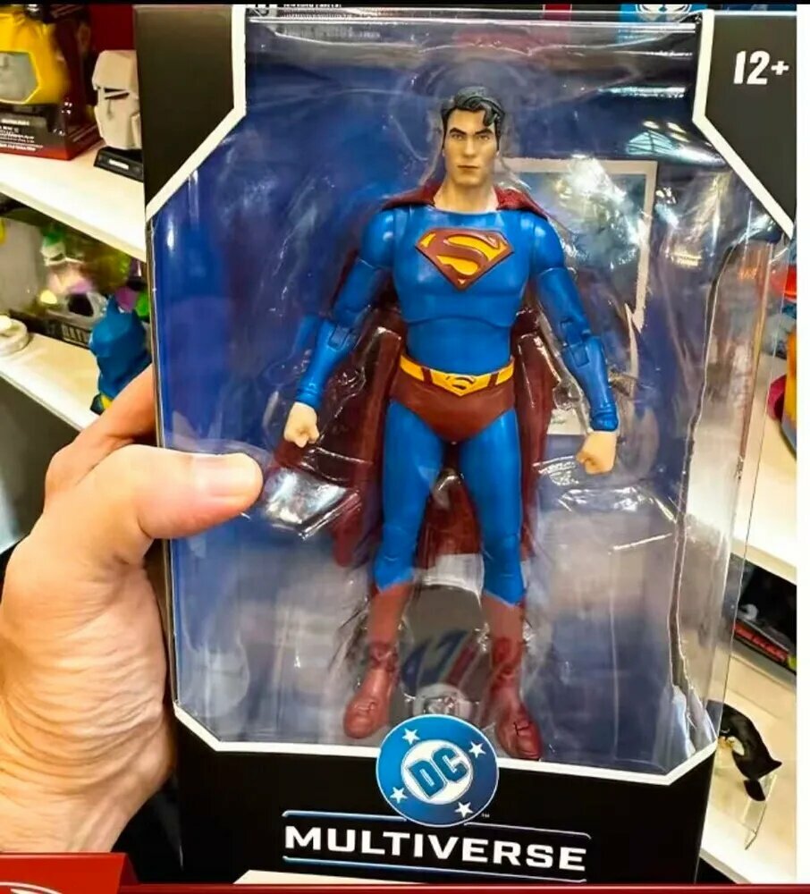 Фигурки игрушки Mcfarlane Toys 7-дюймовая подвижная кукла 2006 Супермен возвращается