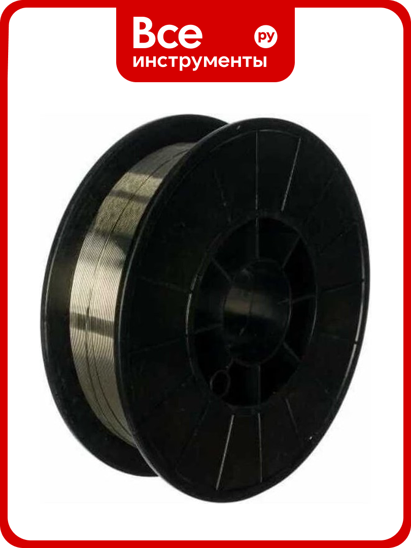 Проволока сварочная ER 308LSi 0.8 мм, D200, 5 кг Seller S-1-308LSI-08-200, нержавеющая сталь, газовая сварка