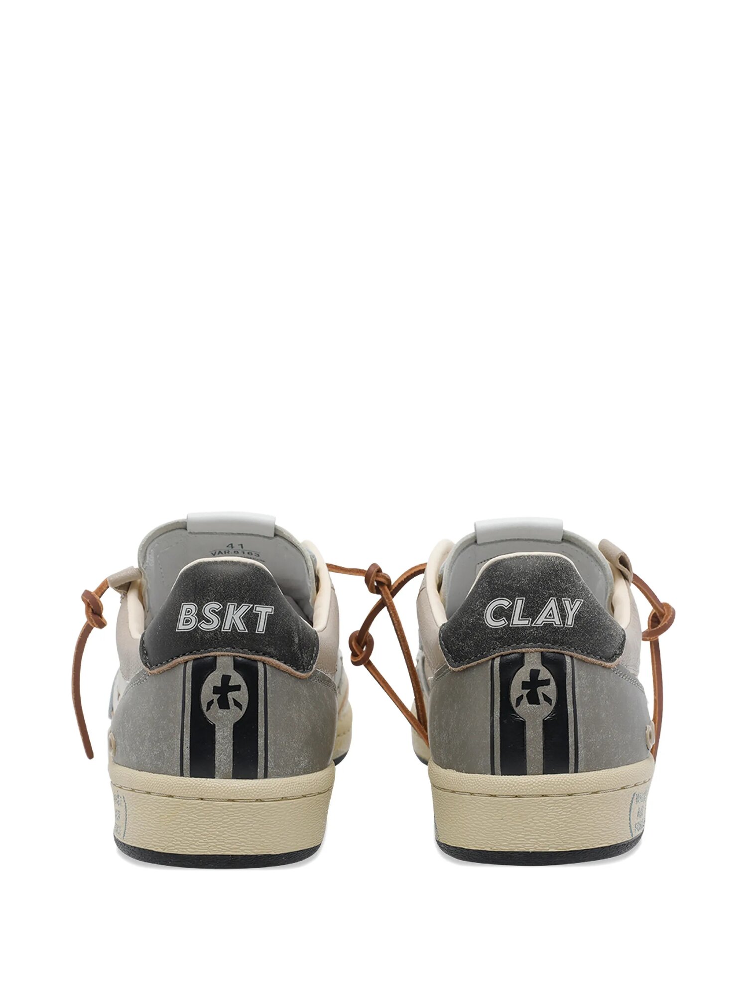 Кроссовки PREMIATA Bskt Clay sneakers, размер 44 EU, белый — фото 1