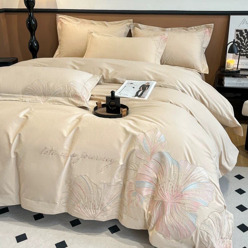 Комплект постельного белья Herrani Home Textiles из высококачественного длинноволокнистого хлопка, 100% хлопок,