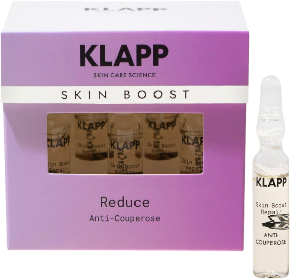 KLAPP COSMETICS Антикуперозный ампульный концентрат Skin Boost Reduce Anti-Couperose Concentrate 50ml