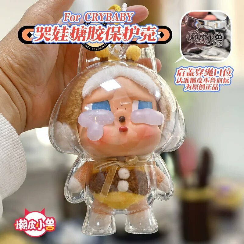 POPMART CRYBABY Crying Baby Tears Factory Series Виниловая плюшевая подвеска-сюрприз (слезы) в подарочной коробке