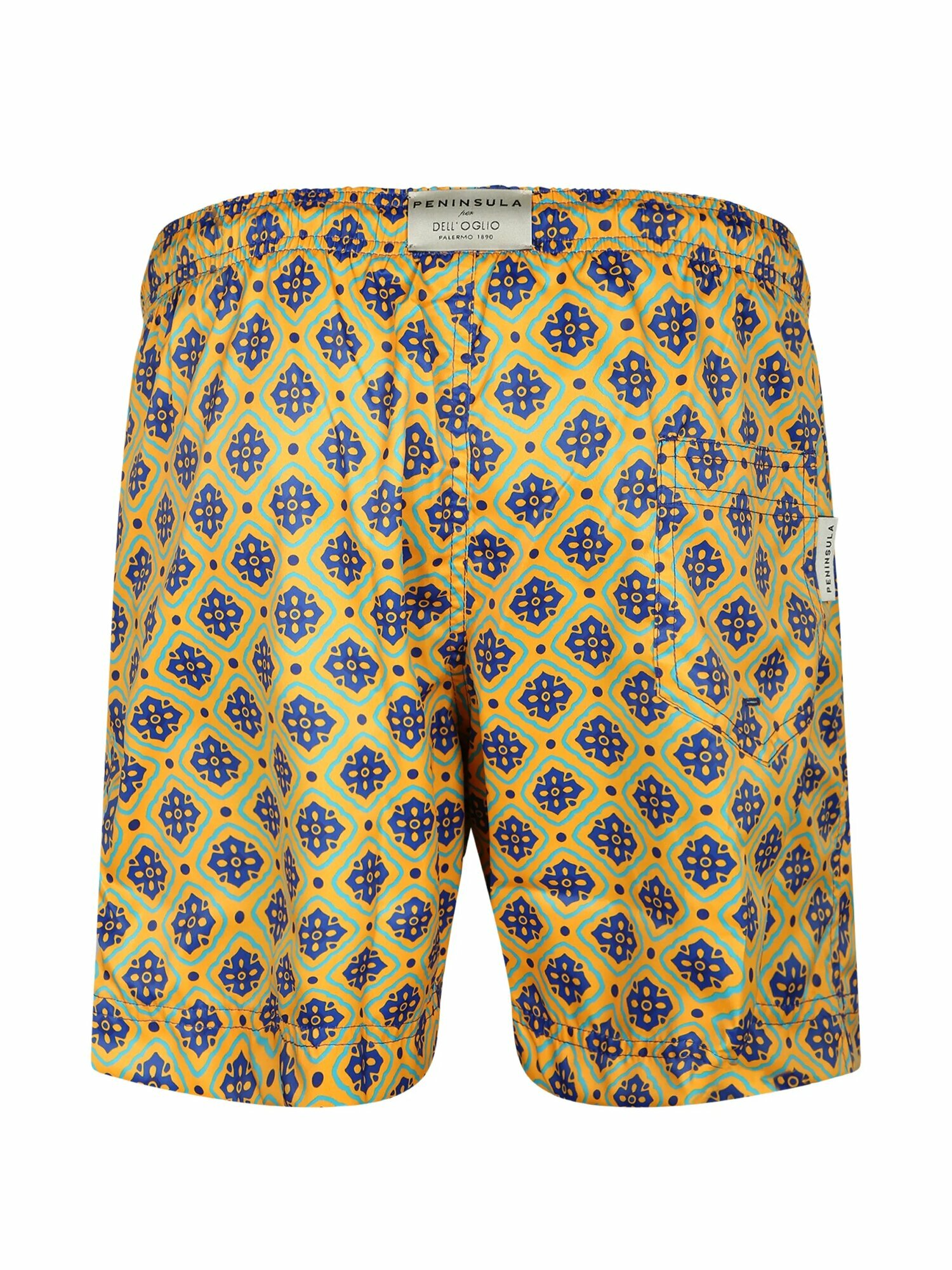 Шорты для плавания PENFIELD Geometric-print drawstring swim shorts, размер S, orange — фото 1