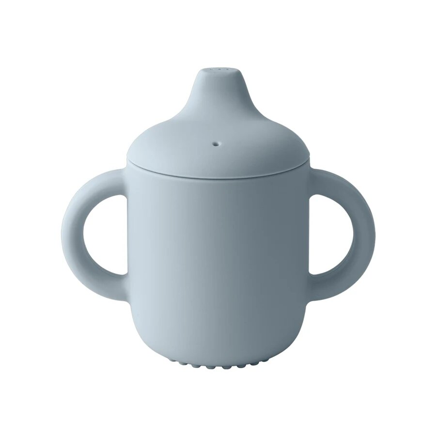 Силиконовая чашка для детей серая 180 мл, Color: 13-Pebble