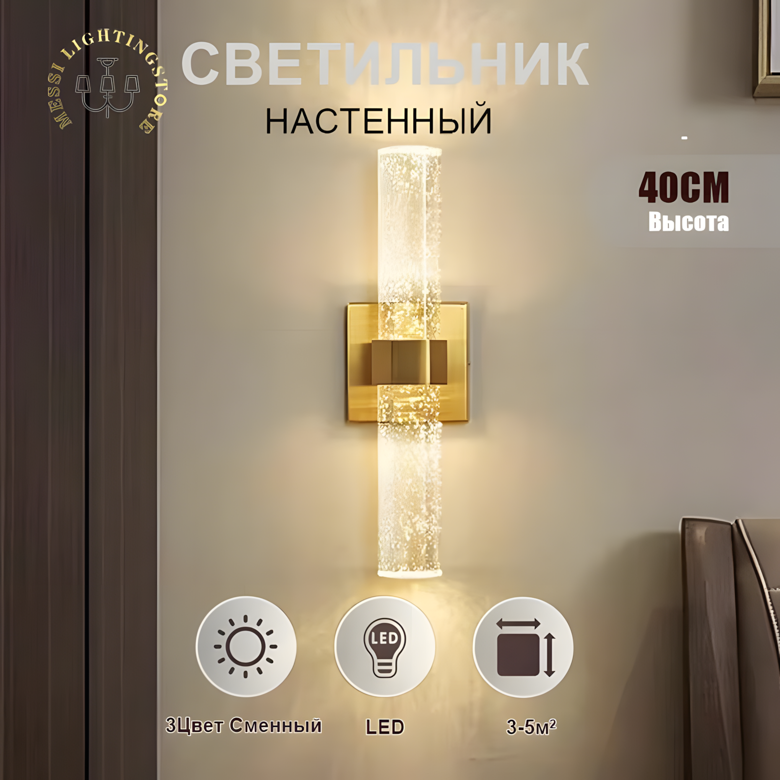 Настенный светильник