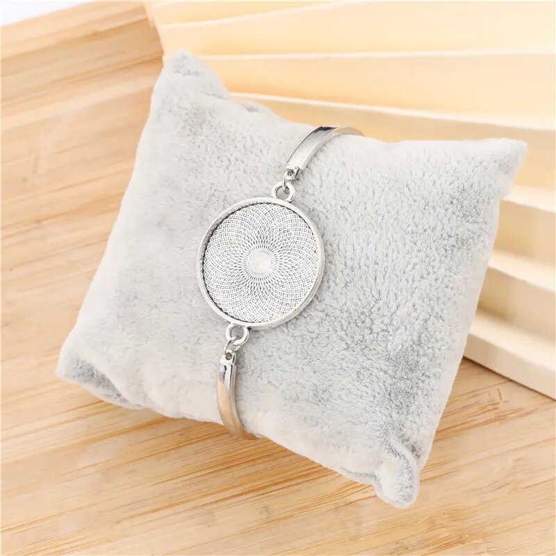 Браслет Dreamcatcher, 25mm Ancient silver