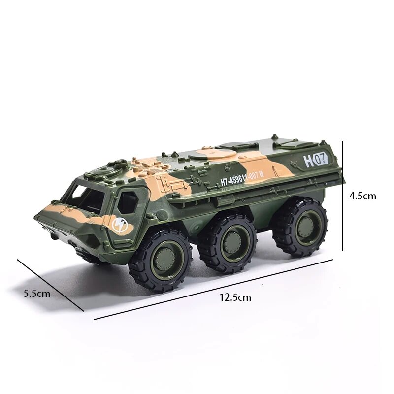 Модель военной техники из металла 1:50