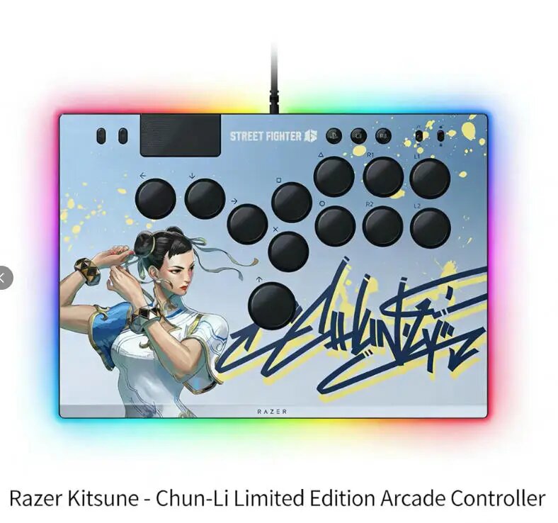 Razer Kitsune Chun Edition Arcade Controller