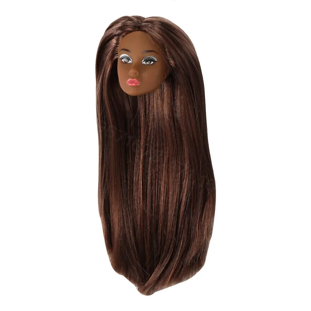 YOUSHITOP Голова куклы-супермодели 1/6 dark brown