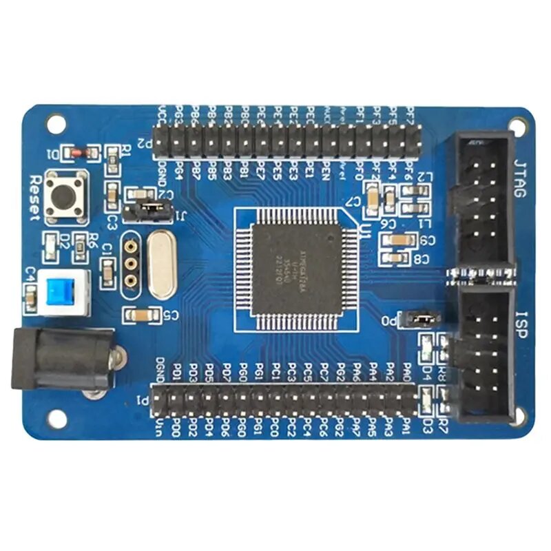 Микрокомпьютерная плата Atmega128 AVR