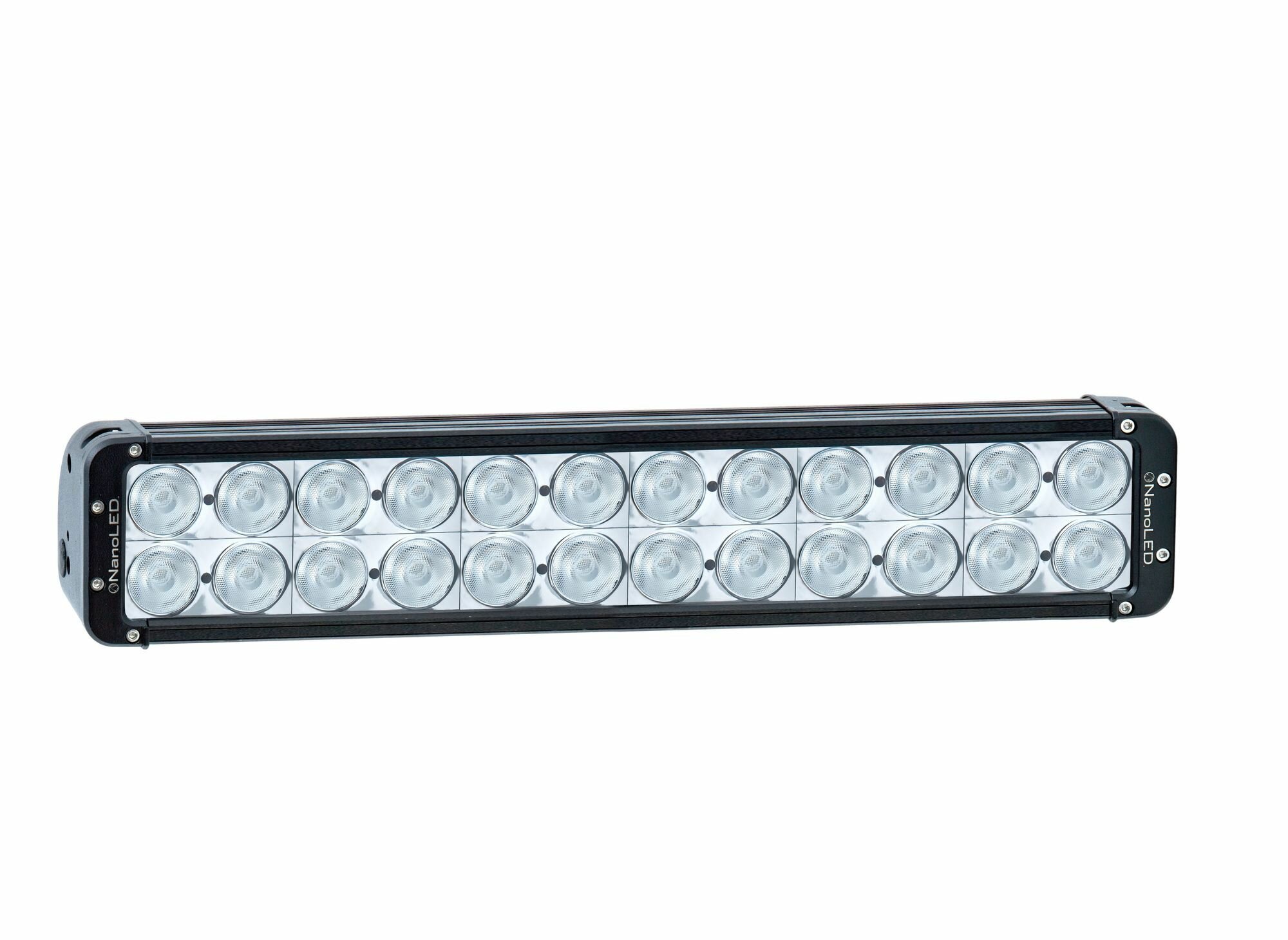 Фара светодиодная NANOLED 240W, 24 LED CREE X-ML, в два ряда, широкий луч, 515*100*93 мм
