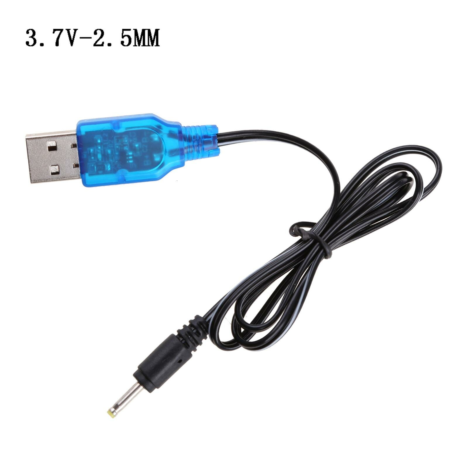 Кабель USB для зарядки литиевого аккумулятора, 2.5 прямой