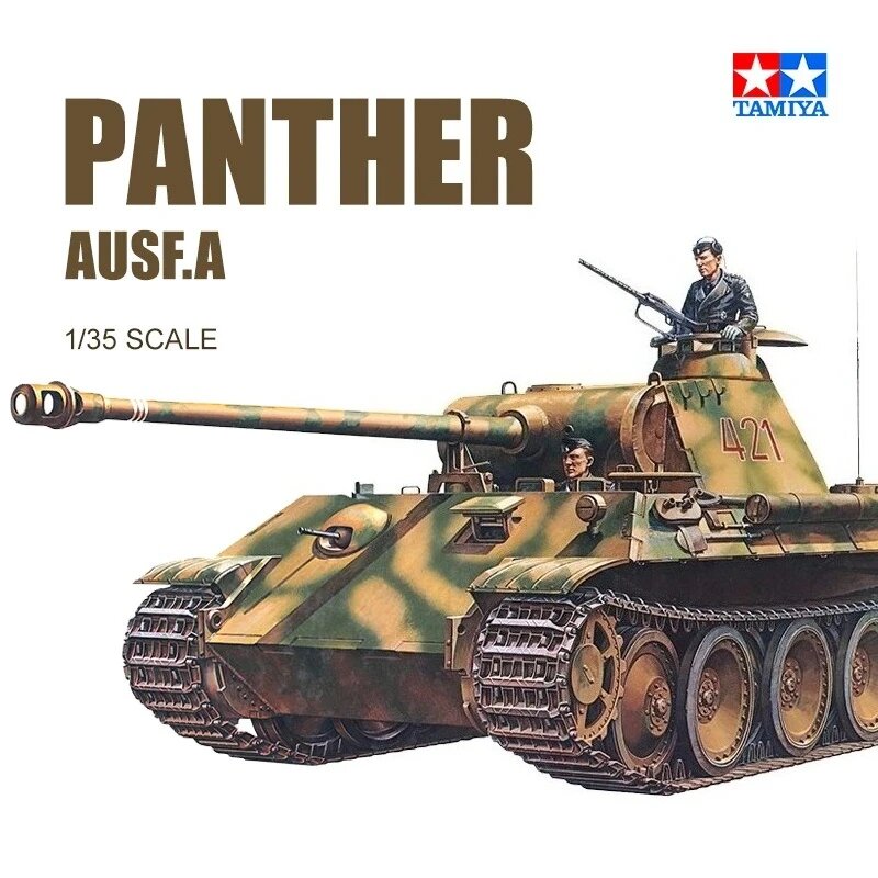 Модель танка TAMIYA Panzerkampfwagen V Panther Sd. kfz.171 Ausf.A 1/35