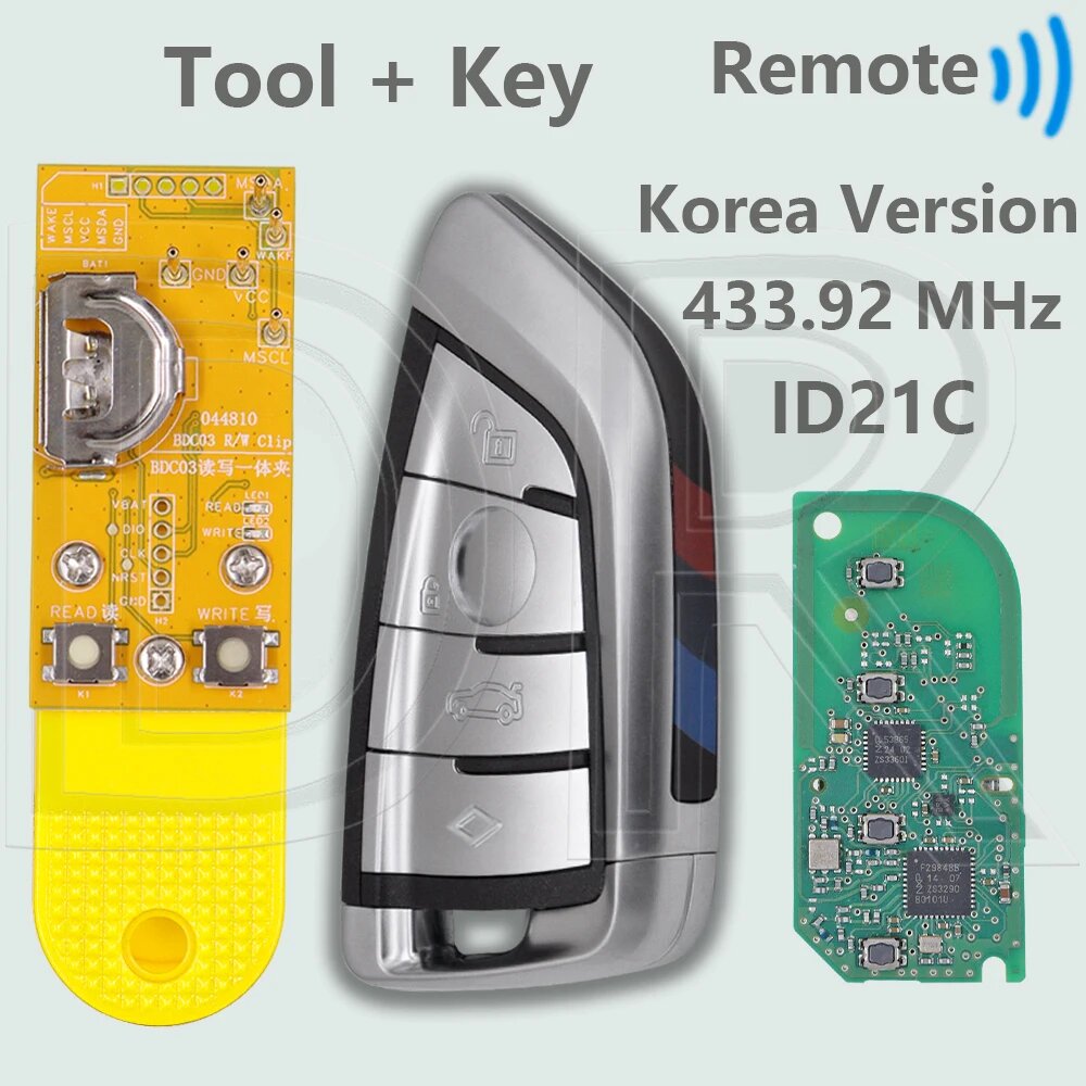 Ключ для BMW Korea Version 433.92 MHz ID21C