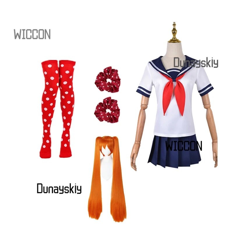 Костюм Osana Najimi для косплея Красный, XXXL, c1w2p2