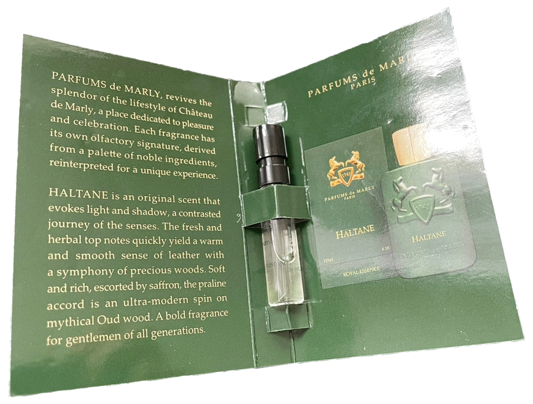 Parfums De Marly Haltane миниатюра парфюмерной воды 1.5 мл мужская - парфюм Де Марли Халтан сэмпл