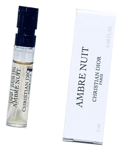 Пробник парфюмерной воды Dior Ambre Nuit 2 мл унисекс - Диор Амбре Нуит
