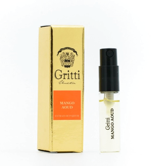 Миниатюра духов Gritti Mango Aoud унисекс 2 мл - Гритти Манго Уд сэмпл аромата
