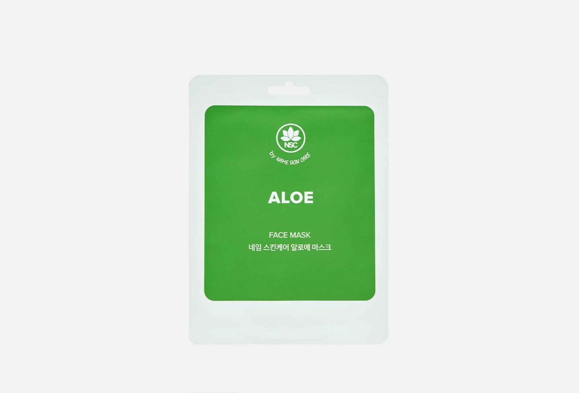 Name Skin Care Sheet Face Mask ALOE Маска для лица тканевая с Алоэ 1шт