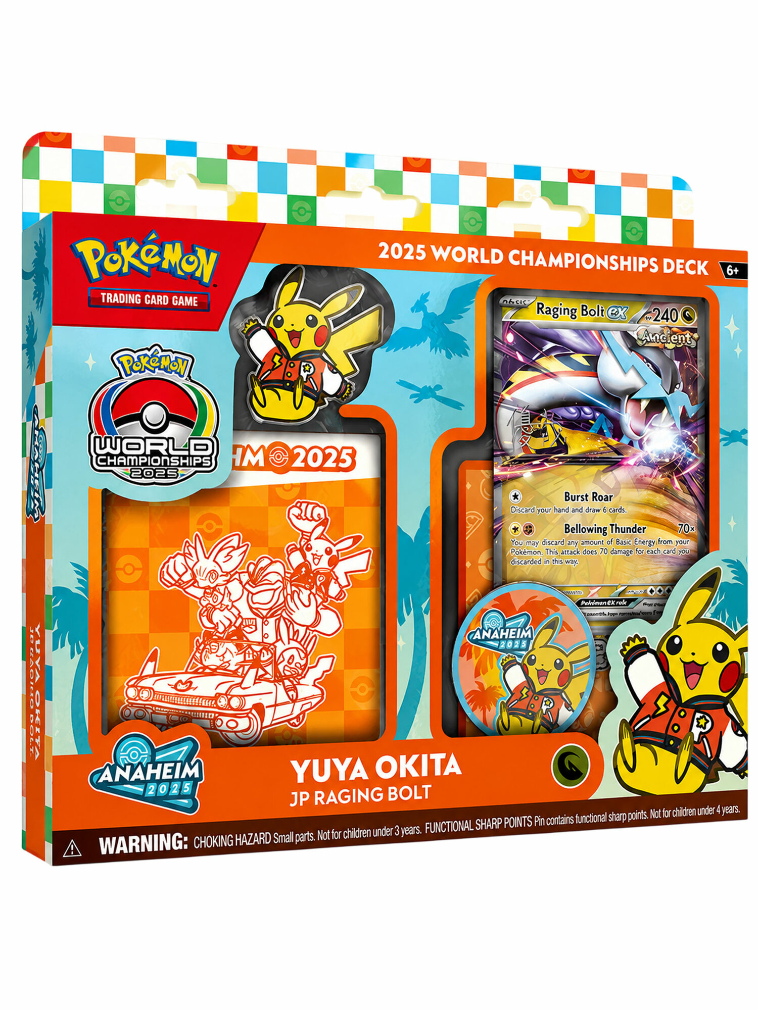 Покемон карты коллекционные: Колода Pokemon World Championship 2025 Yuya Okita, на английском