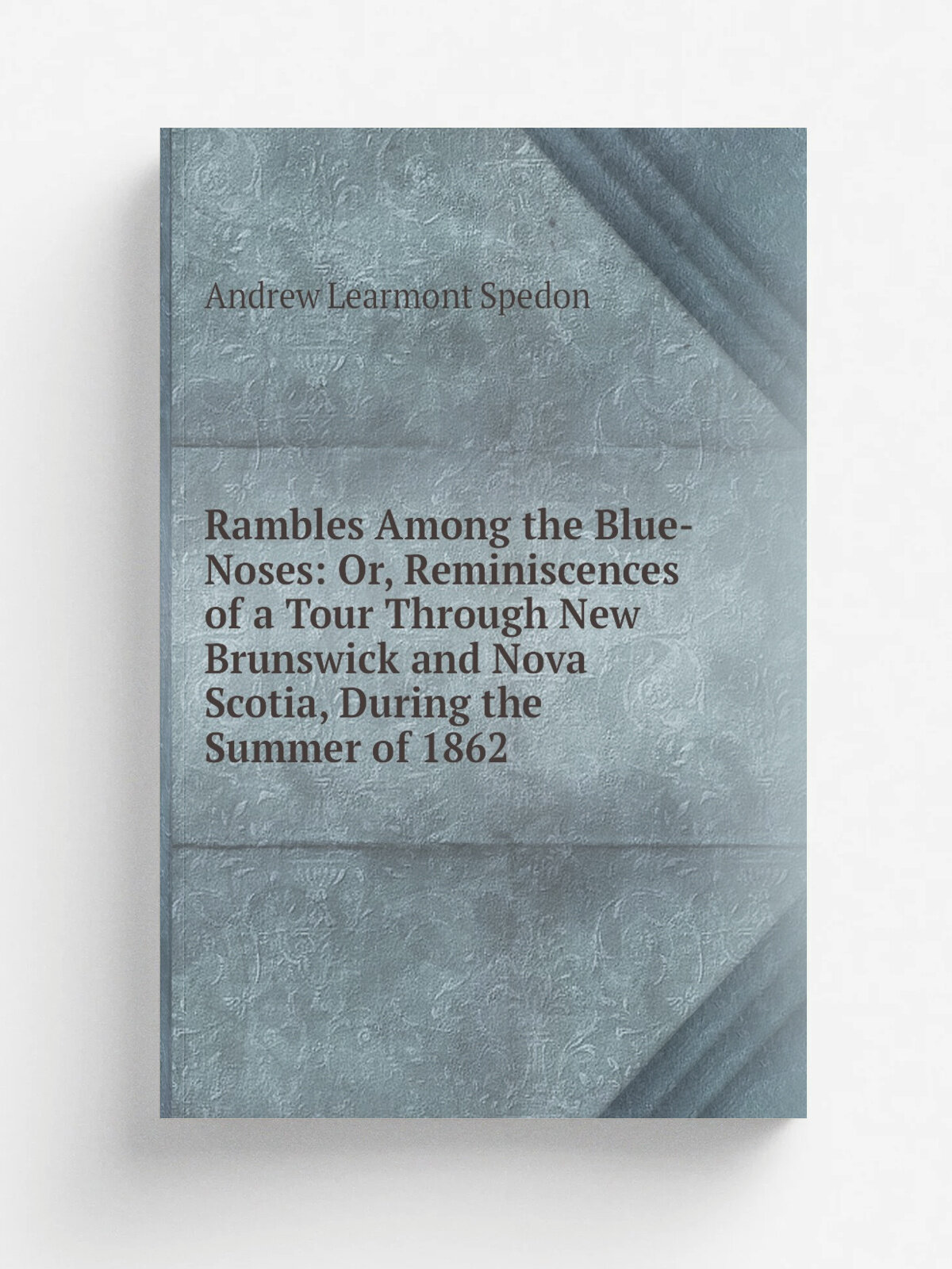 Rambles Among the Blue-Noses: Or, Reminiscences of a Tour Through New Brunswick and Nova Scotia, During the Summer of 1862