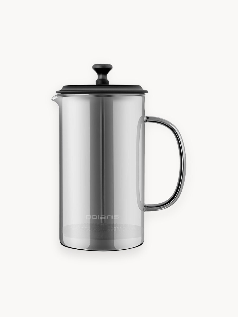 Френч пресс 1000 мл Polaris Graphit-1000FP / Чайник заварочный стеклянный для кофе и для чая для чая и кофе