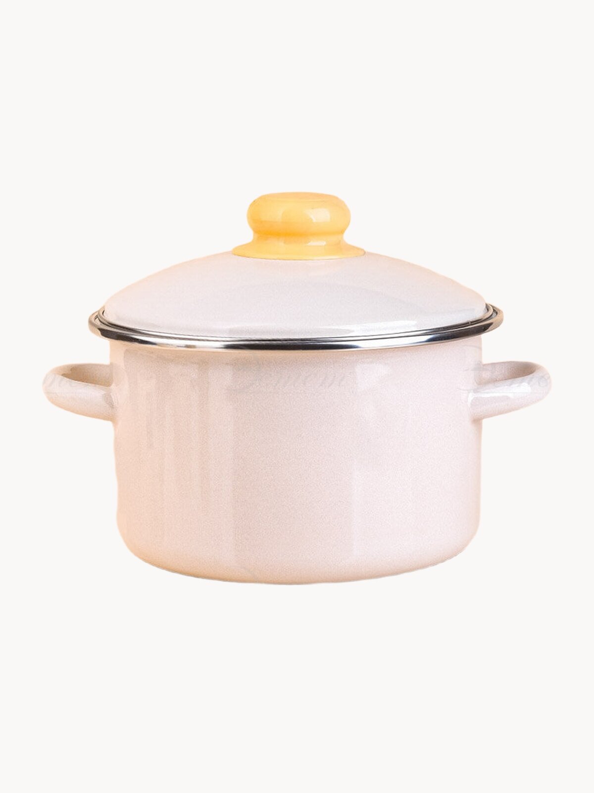 Кастрюля эмалированная для плиты 3.0 л