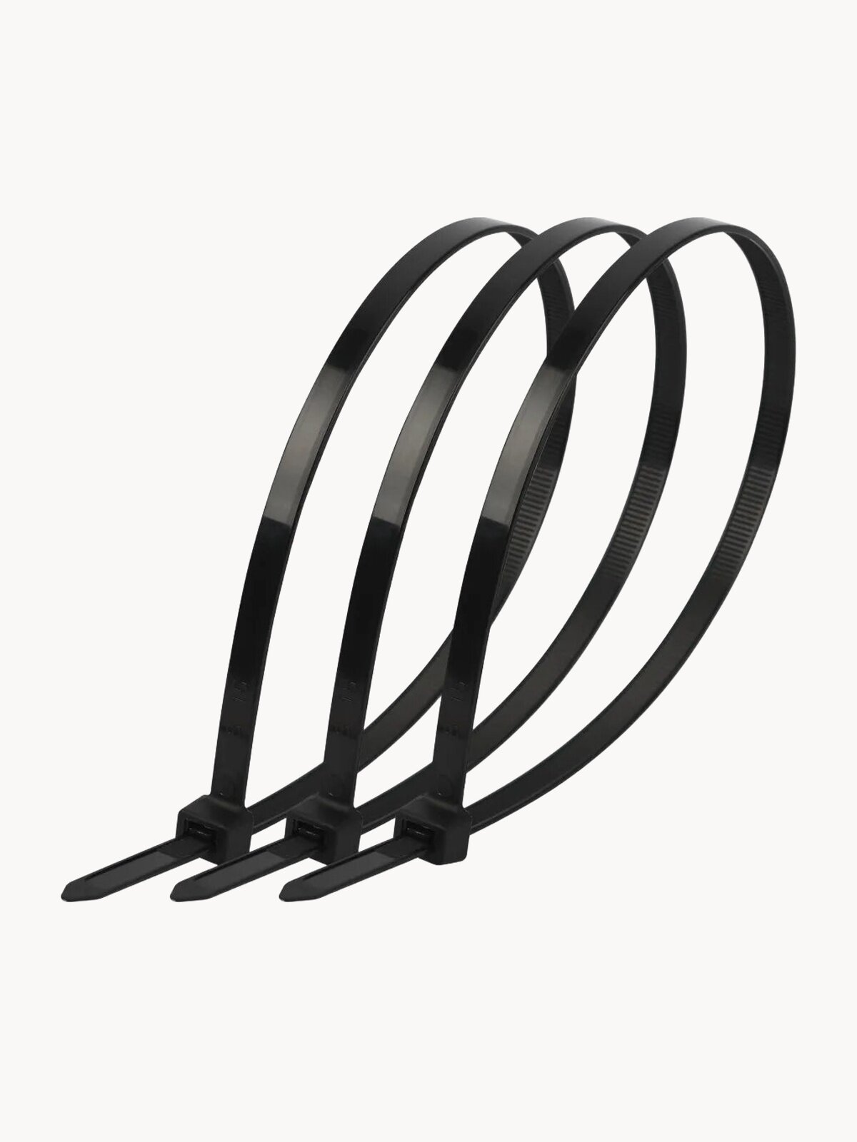 Стяжки пластиковые нейлоновые ЭРА NO-224-195 кабельные хомуты для проводов черные 2,5х100 мм 100 штук