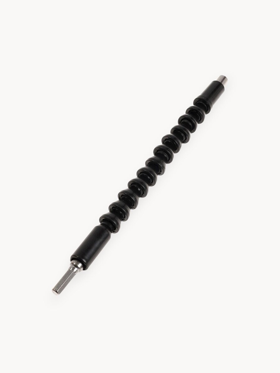 Гибкий вал для дрели Тундра, металл, пластик, длина 250мм, черный