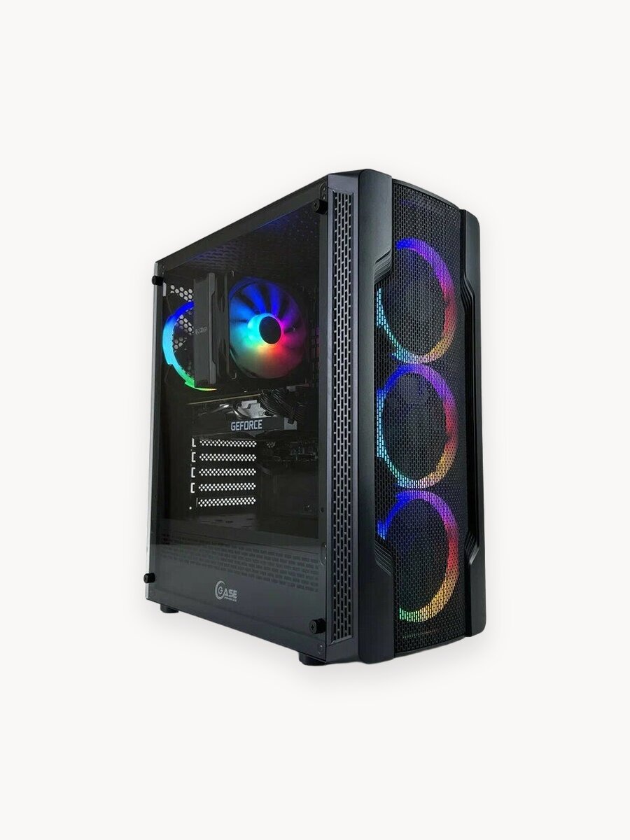 Мощный Игровой ПК RTX 3050 8gb/ Intel 10 ядер / 32GB/ SSD 500 gb