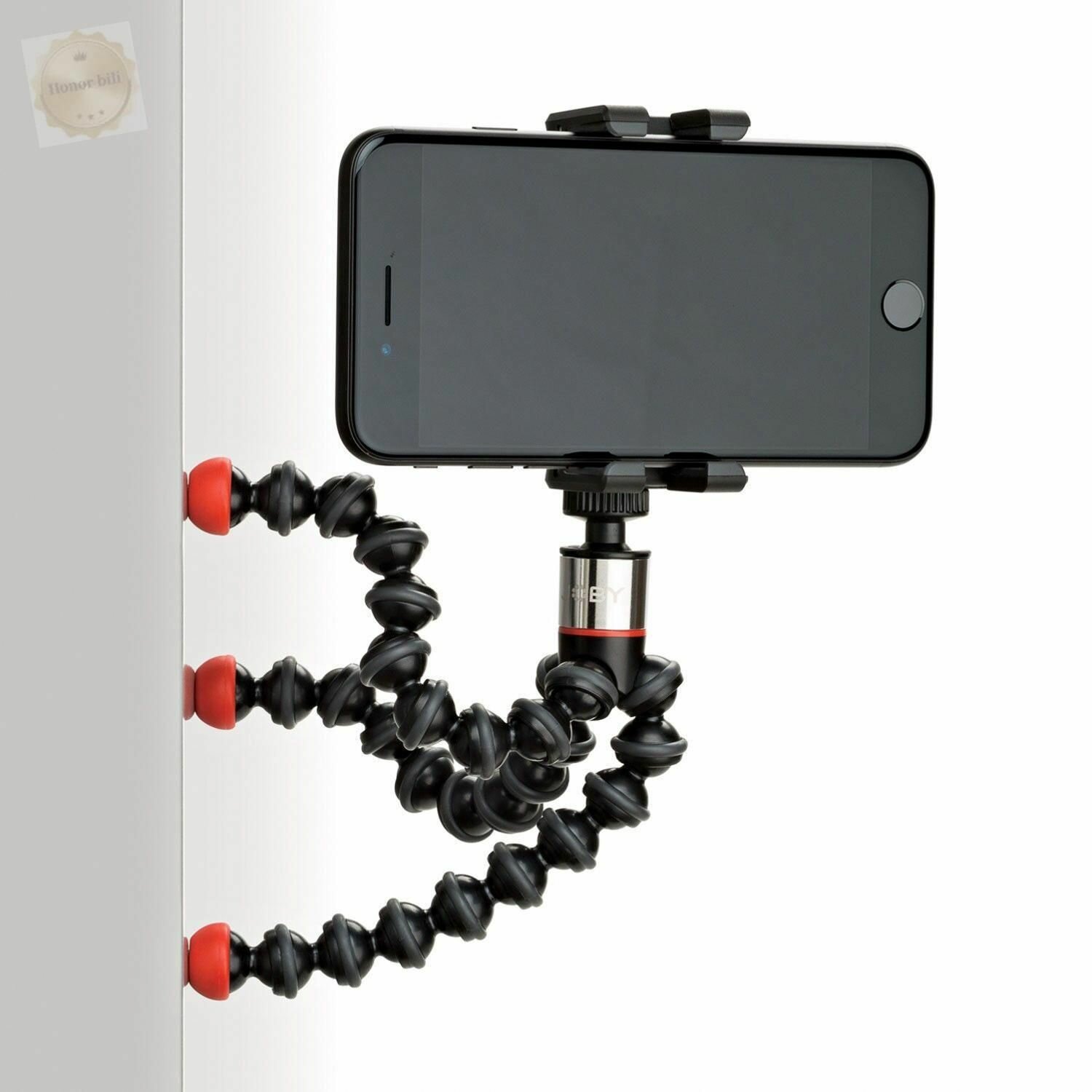 Штатив Joby GripTight ONE GP Magnetic Impulse с держателем для смартфона и пультом, черный/красный