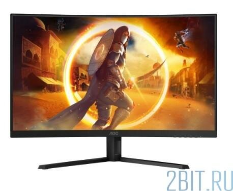 Монитор AOC 31.5" Gaming CQ32G4VE черный VA LED 0.5ms 16:9 HDMI матовая 3500:1 300cd 178гр/178гр 2560x1440 180Hz DP Quad HD 2K (1440p) 7.31кг