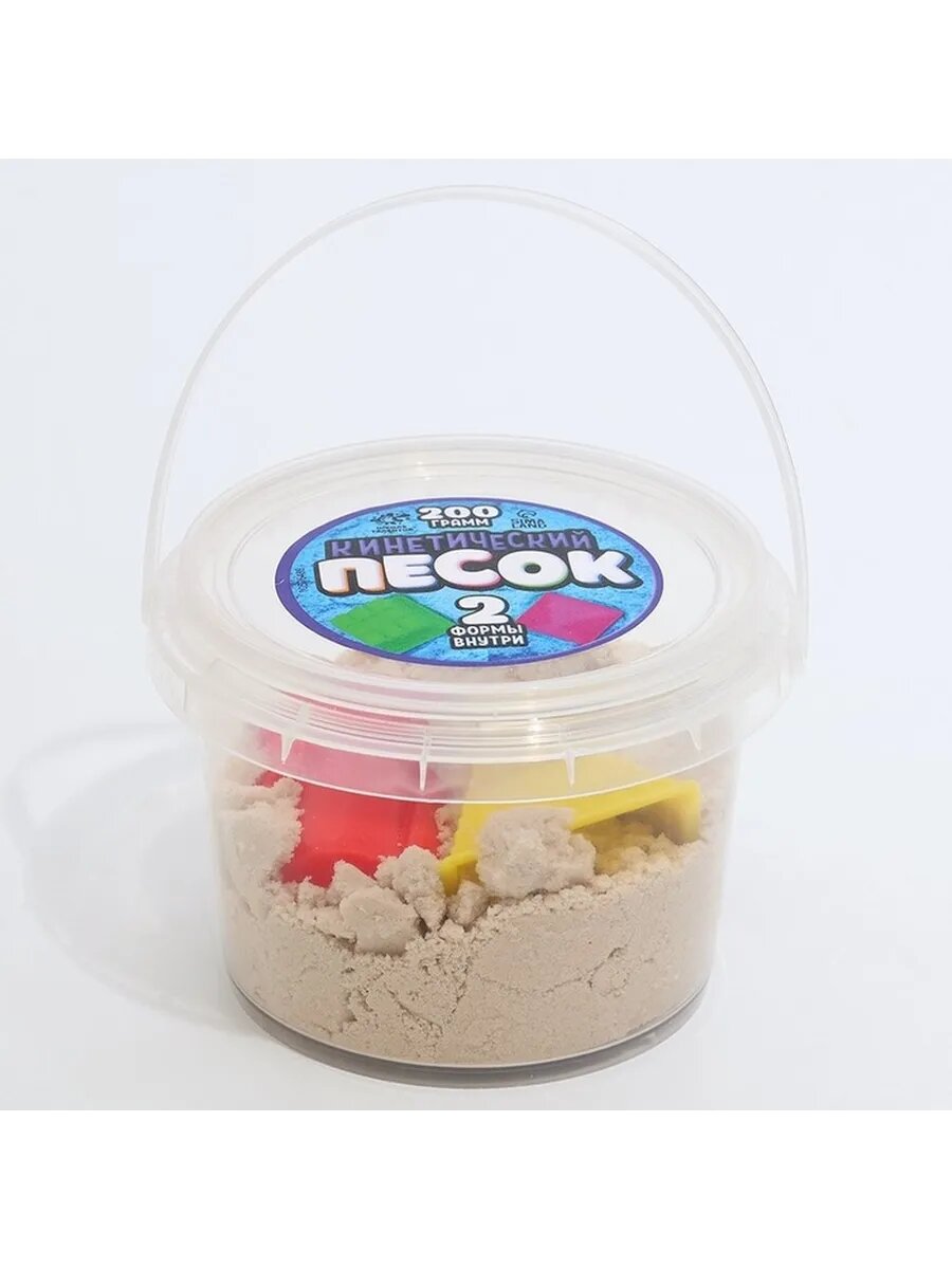 Мягкий кинетический песок для творчества