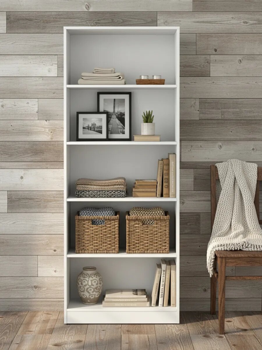 В спальню шкаф FRESTER деревянный распашной с полками для одежды, от производителя