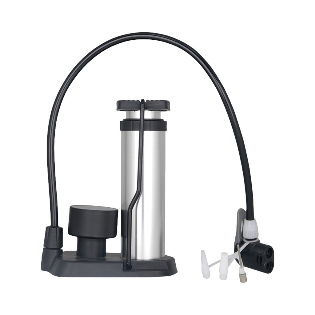 Компактный ножной насос для быстрой накачки шин