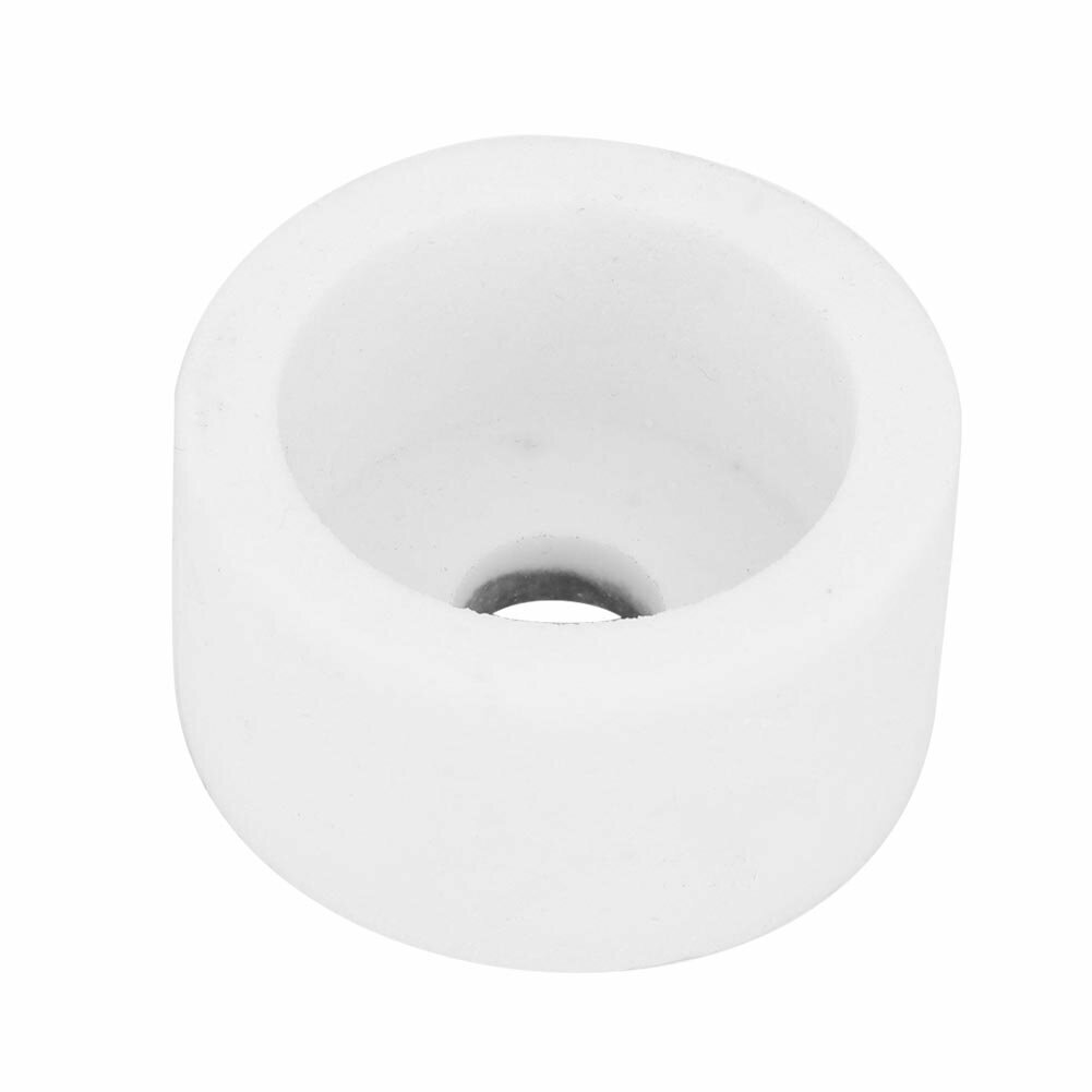 Круг шлифовальный корундовый керамический чашечный 75*40*20 мм, зернистость 46, белый