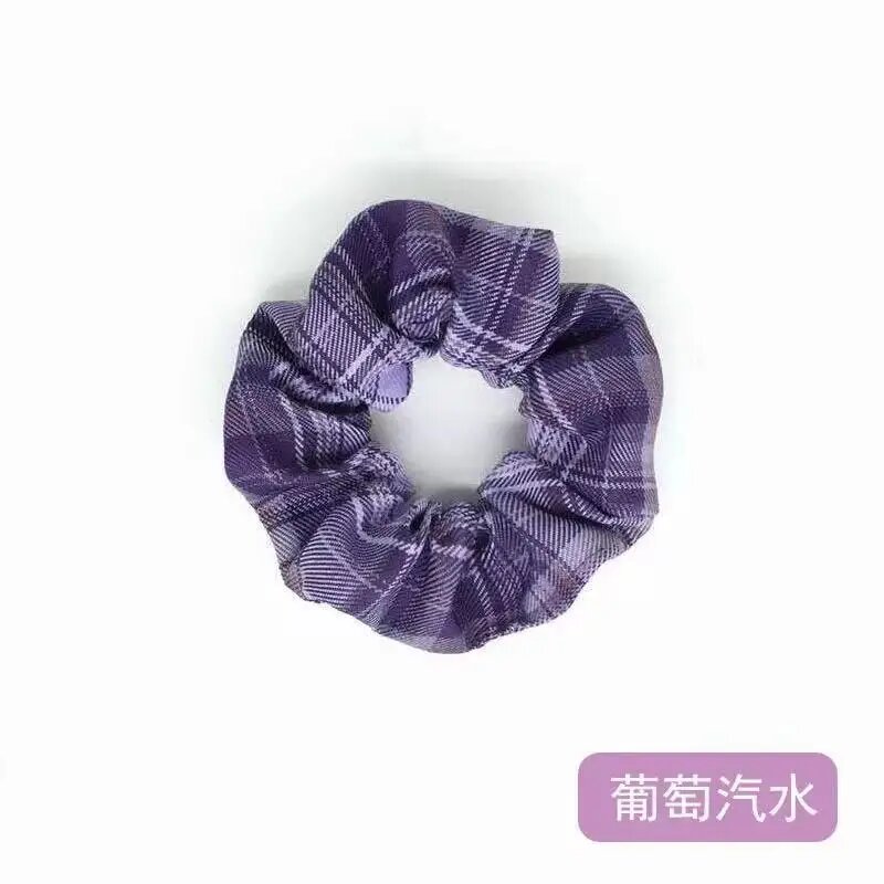 Фиолетовая сетчатая резинка для волос Фиолетовый, 18 Grape soda