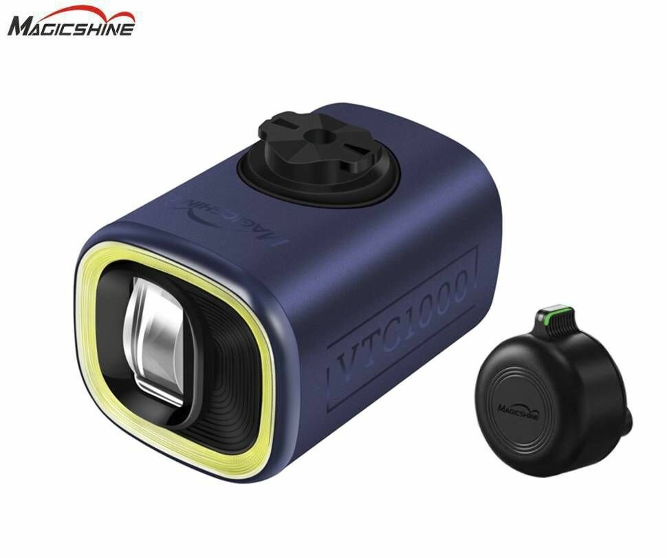 Велофонарь Magicshine VTG 1000 Ocean Blue, Li-ion 2200 mAh, 120 метров, 1000 люмен (Комплект)