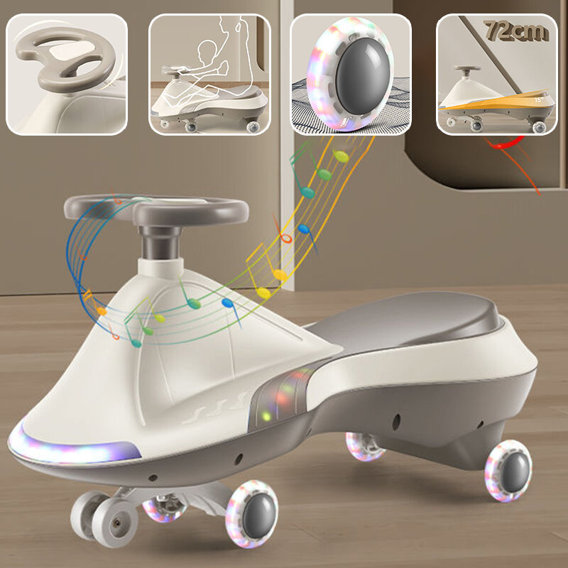 Машина каталка Happy Baby, качалка детская, машинка каталка для детей, световые/звуковые эффекты. Подарок ребенку