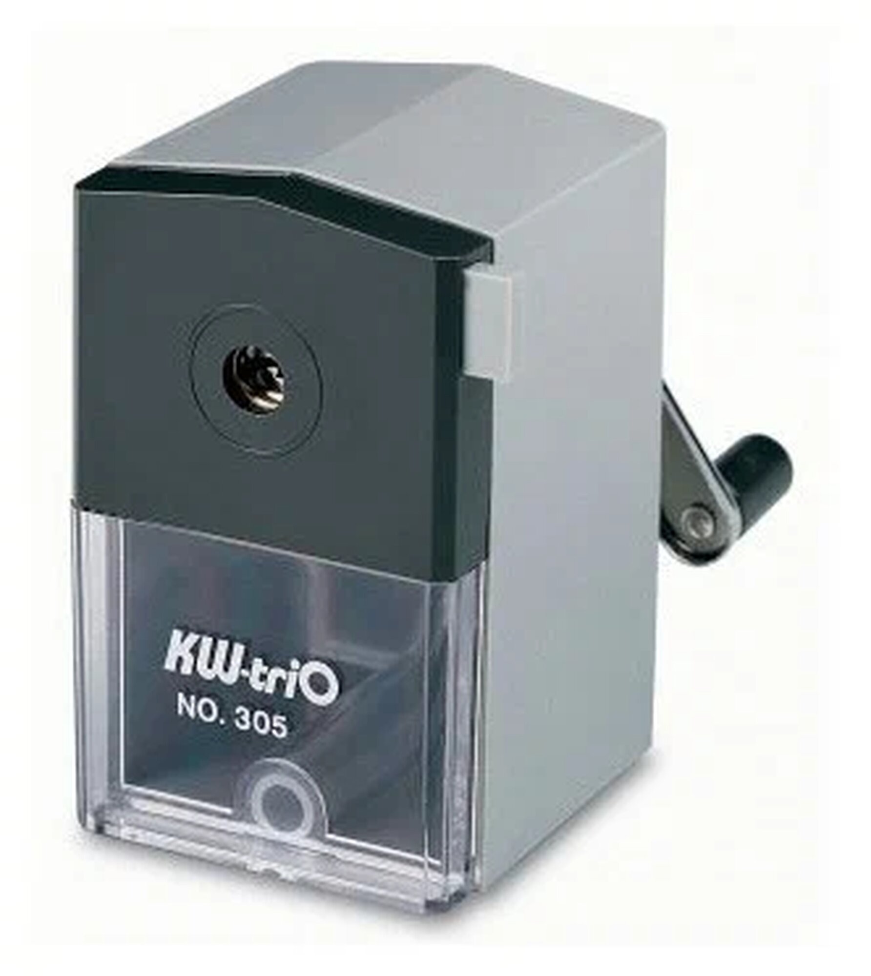 Точилка для карандашей механическая KW-Trio NM-305A, серый корпус