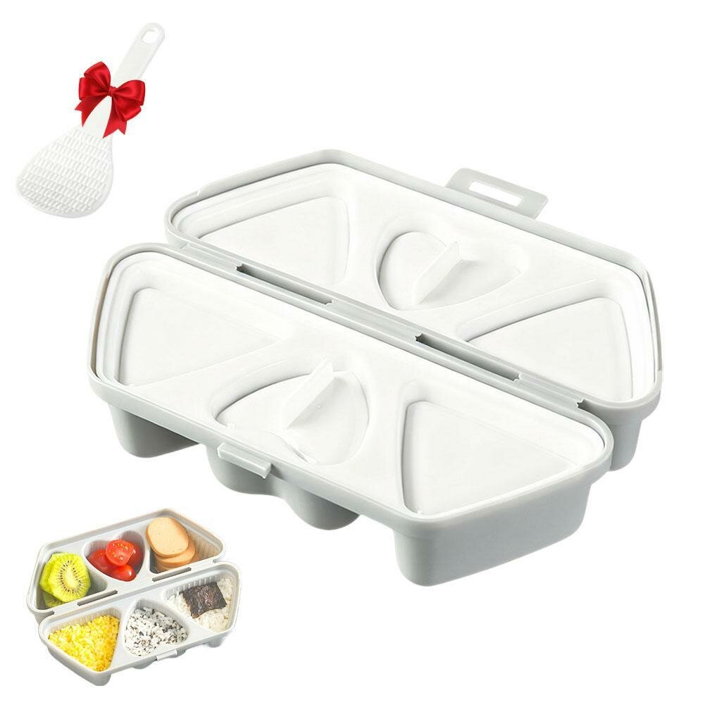 Бытовая коробка для завтрака в форме рисовых шариков с 6 отделениями