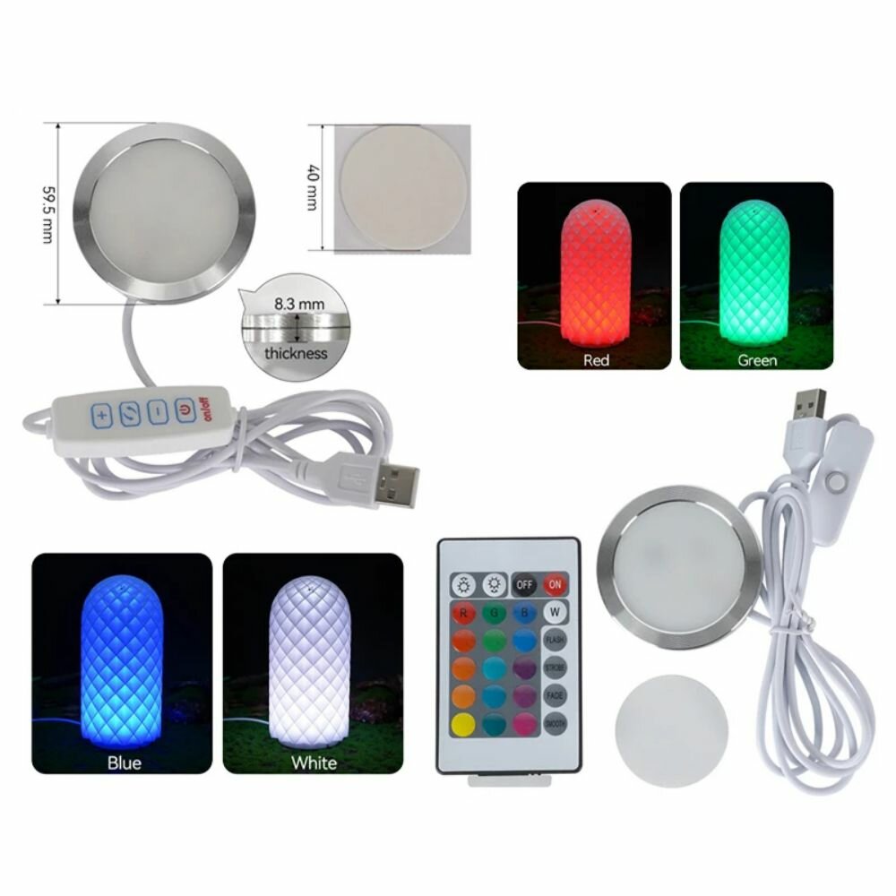 Комплект светодиодных ламп для лаборатории Bambu Lab Led Lamp Kit 001, детали для светодиодной подсветки, модель для 3D-печати.