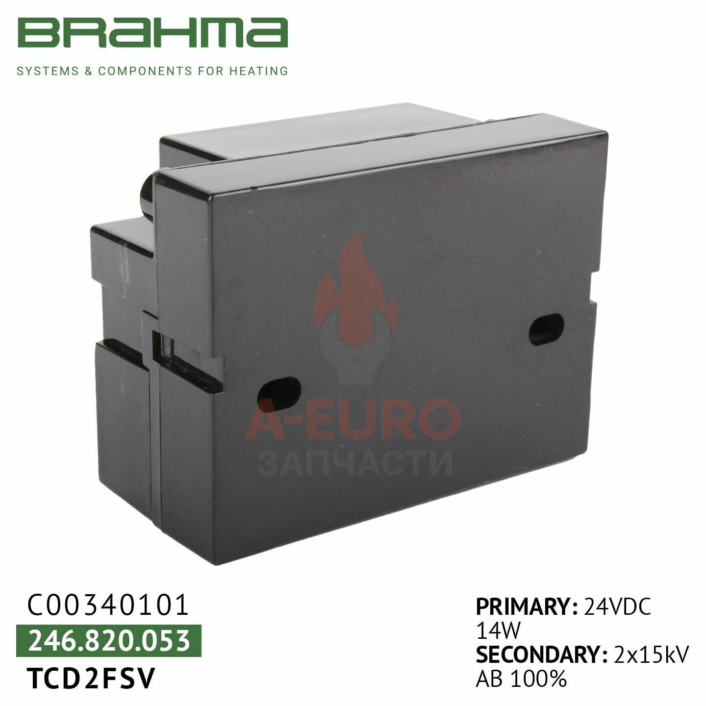 Трансформатор Brahma TCD2FSV, C00340101 — фото 1