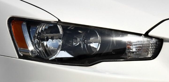 Фары автомобильные, 2 шт, арт. Mitsubishi lancer 10 2007-2016