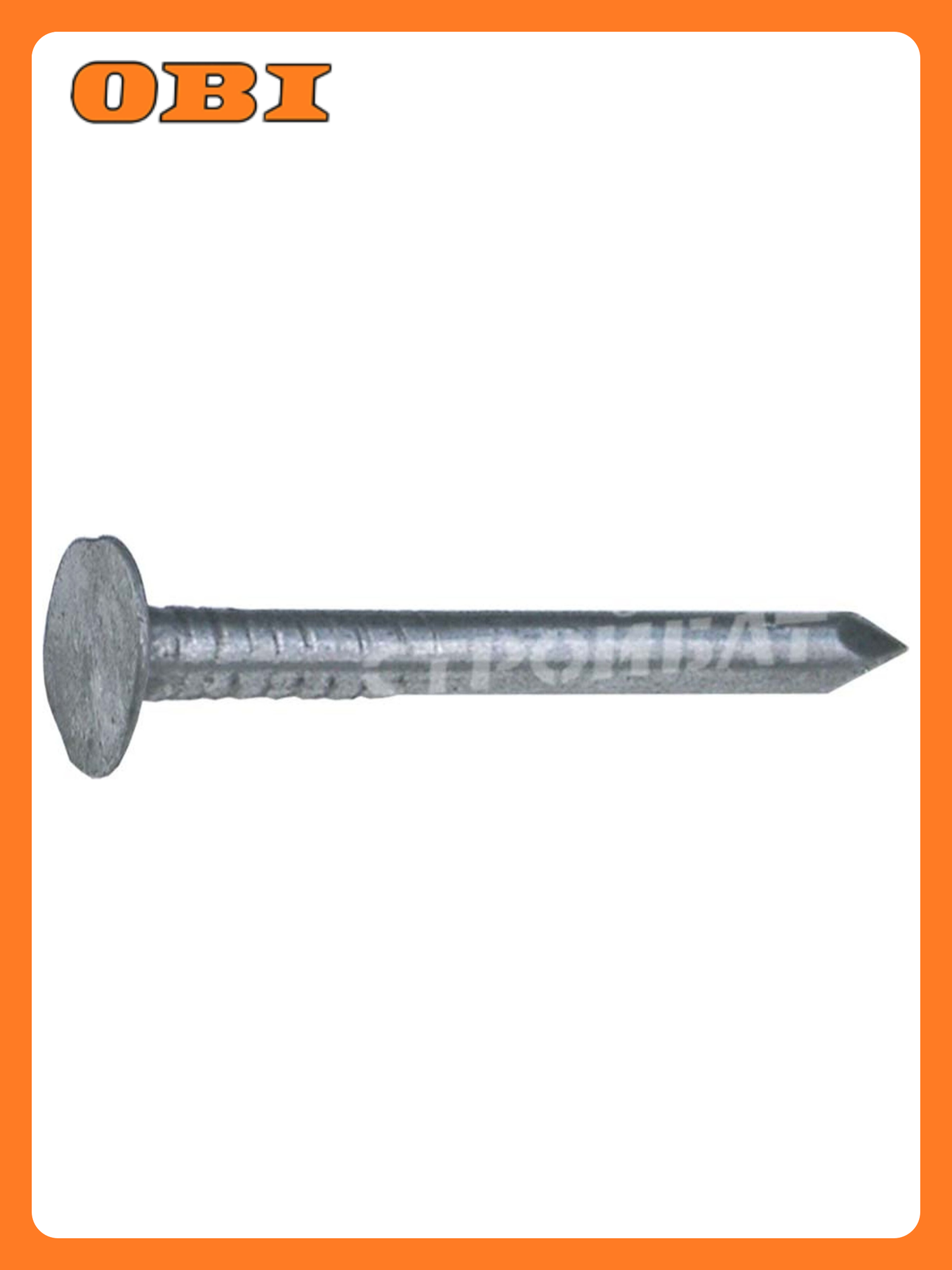 Гвозди толевые Tech-KREP Стройбат, 2,5x32 мм, 0,31 кг, увеличенная шляпка, серые