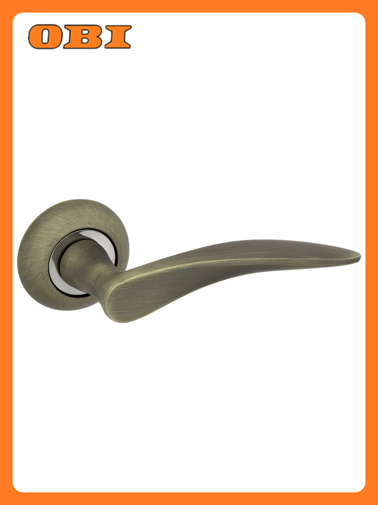 Ручка дверная фабрика замков A 105 бронза