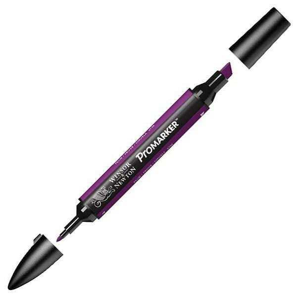 Маркер спиртовой Winsor & Newton Promarker двухсторонний, цвет 197 Plum (Winsor & Newton 0203197)
