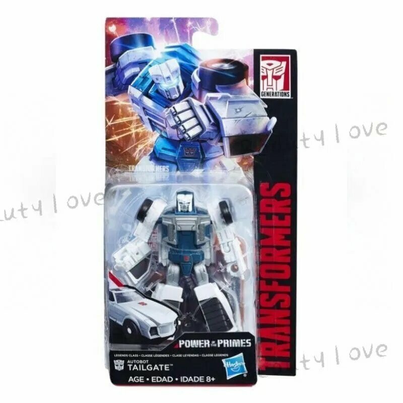 Классические модели Трансформеры игрушки Hasbro Transformers Generations Power of the Primes Legend Class Autobot Tailgate 8cm
