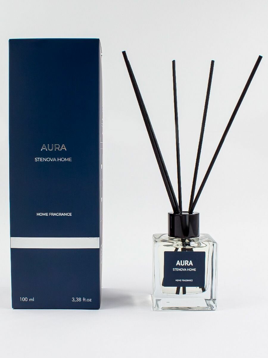 Аромадиффузор с палочками AURA 100 мл. STENOVA HOME
